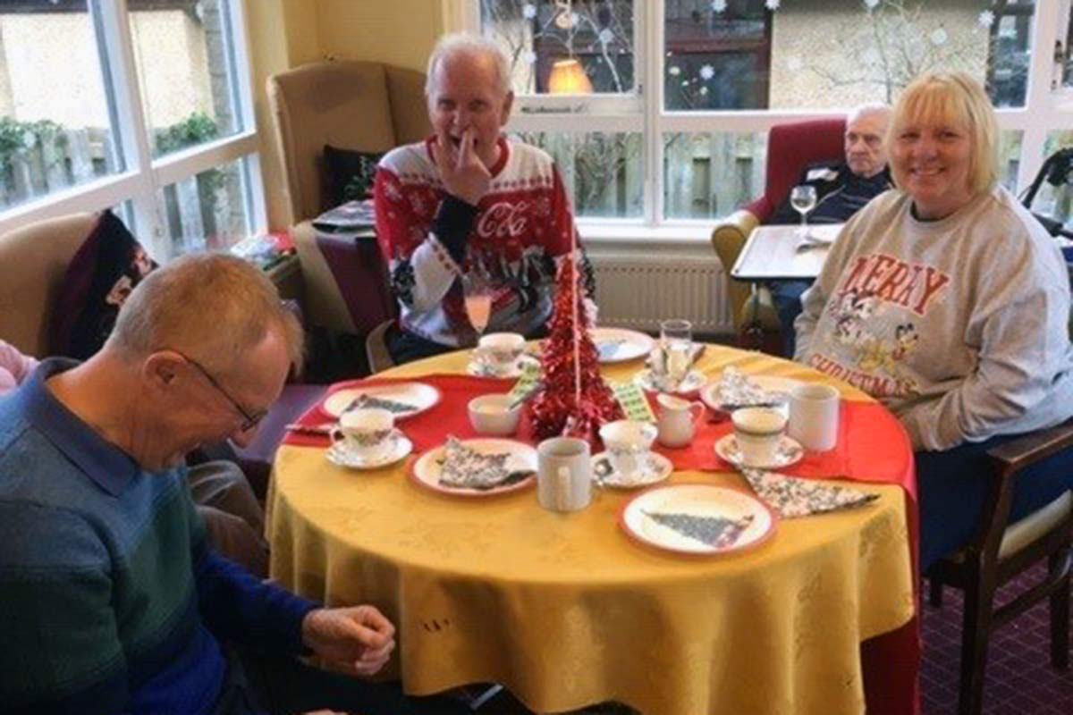 Festive Fun at Pine Villa care home - Mansfield Care Group