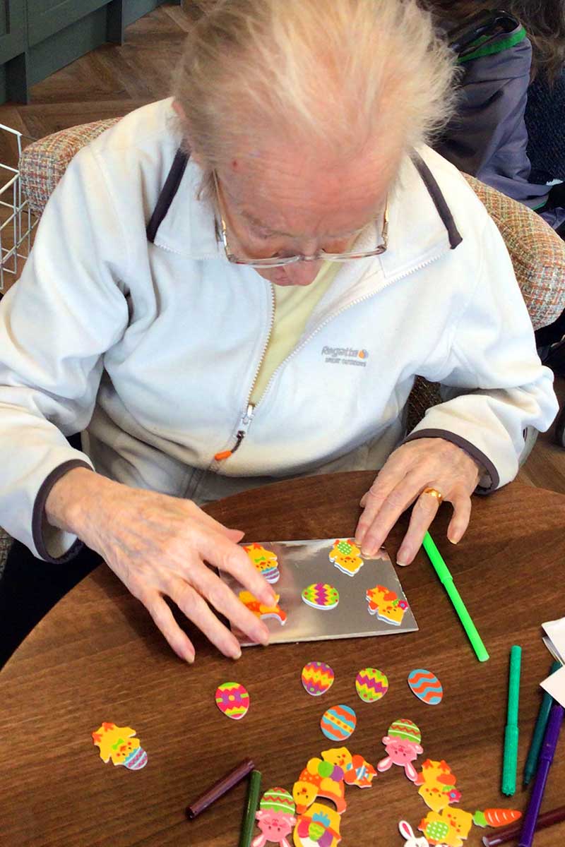 Easter brings everyone together at Peebles Care Home - Mansfield Care Group